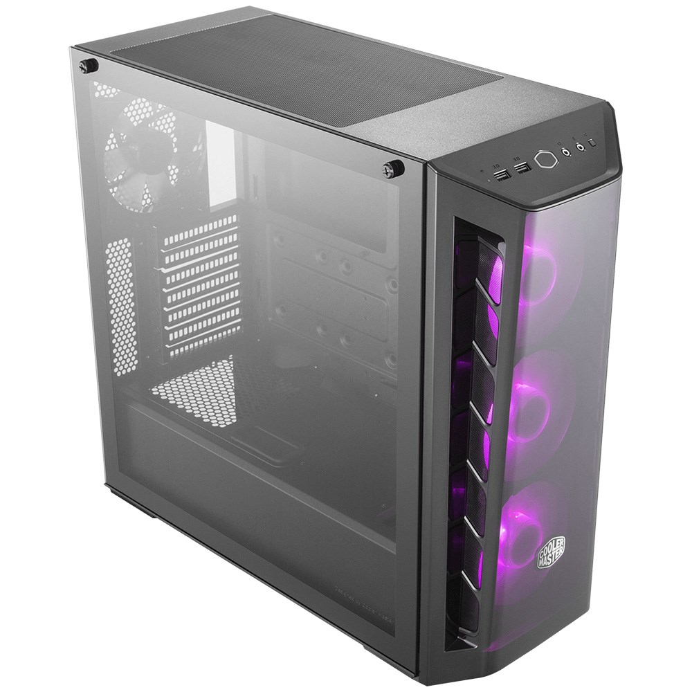 Cooler Master MasterBox MB520 RGB 650W 80+ Temperli Cam 3x120mm Fan ATX ...