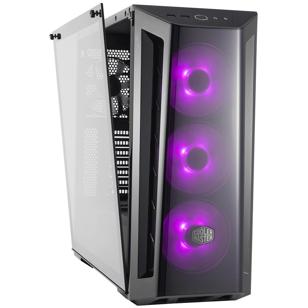 Cooler Master MasterBox MB520 RGB 650W 80+ Temperli Cam 3x120mm Fan ATX ...