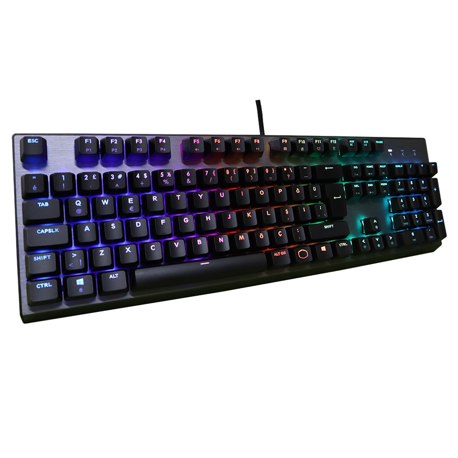 Cooler Master CK-350-KKOR1-TU CK350 RGB Mekanik Red Switch Q TR Oyuncu ...