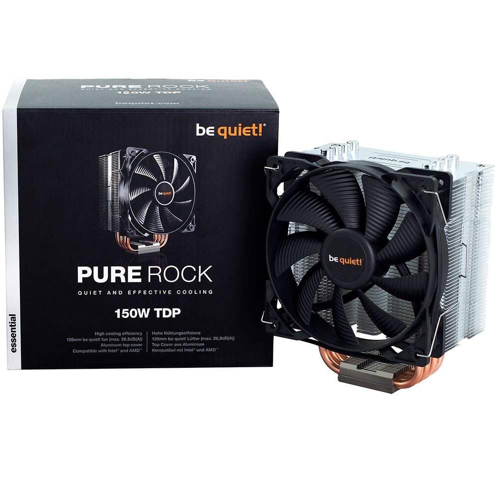 Be Quiet! BK009 PURE ROCK Kule Tipi Intel AMD Cpu Soğutucu