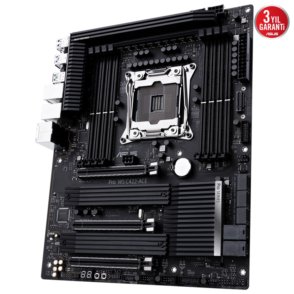 Asus Pro WS C422-ACE Intel C422 2933 MHz DDR4 Soket 2066 ATX Anakart