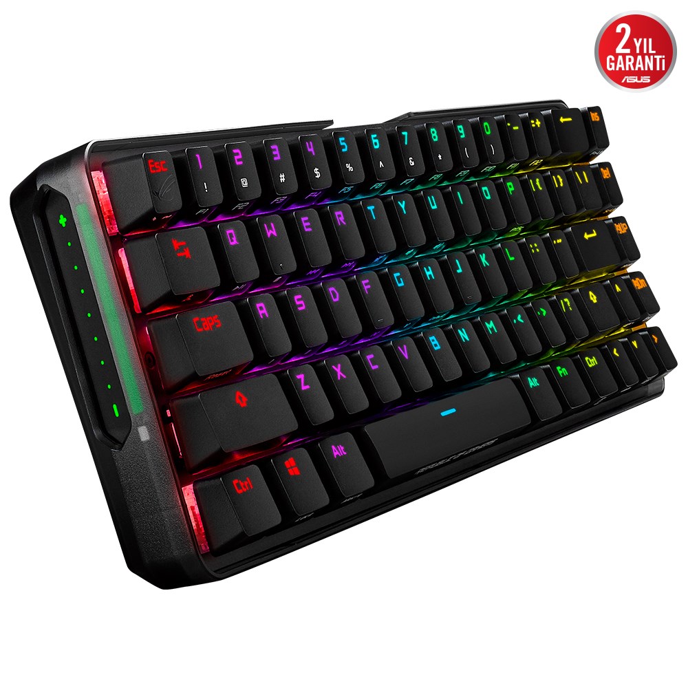 ASUS ROG Falchion MX Cherry RGB Red Switch Türkçe RGB Mekanik Kablosuz ...