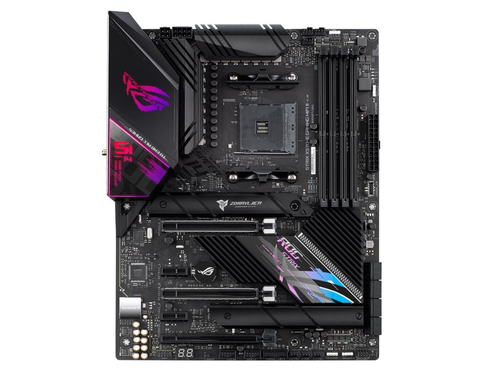 Asus ROG Strix X570-E Gaming WIFI II AMD X570 Soket AM4 DDR4 5100(OC ...