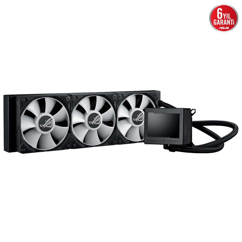 ASUS ROG RYUJIN III 360 ARGB OLED 3.5 LCD AURA SYNC RGB 3X NOCTUA IPPC ...